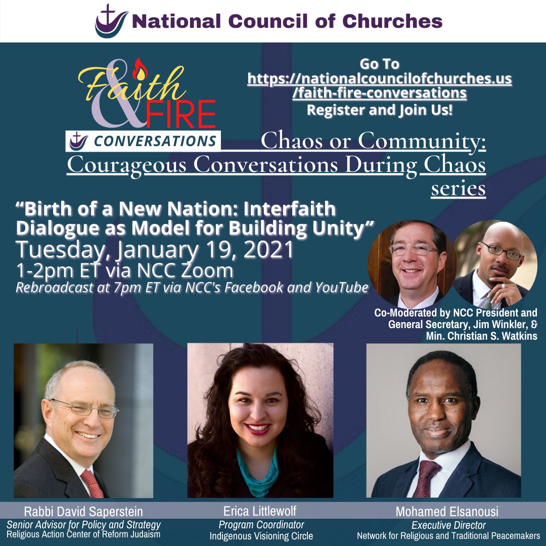 Faith and Fire Conversations: Birth of a New Nation: Interfaith ...