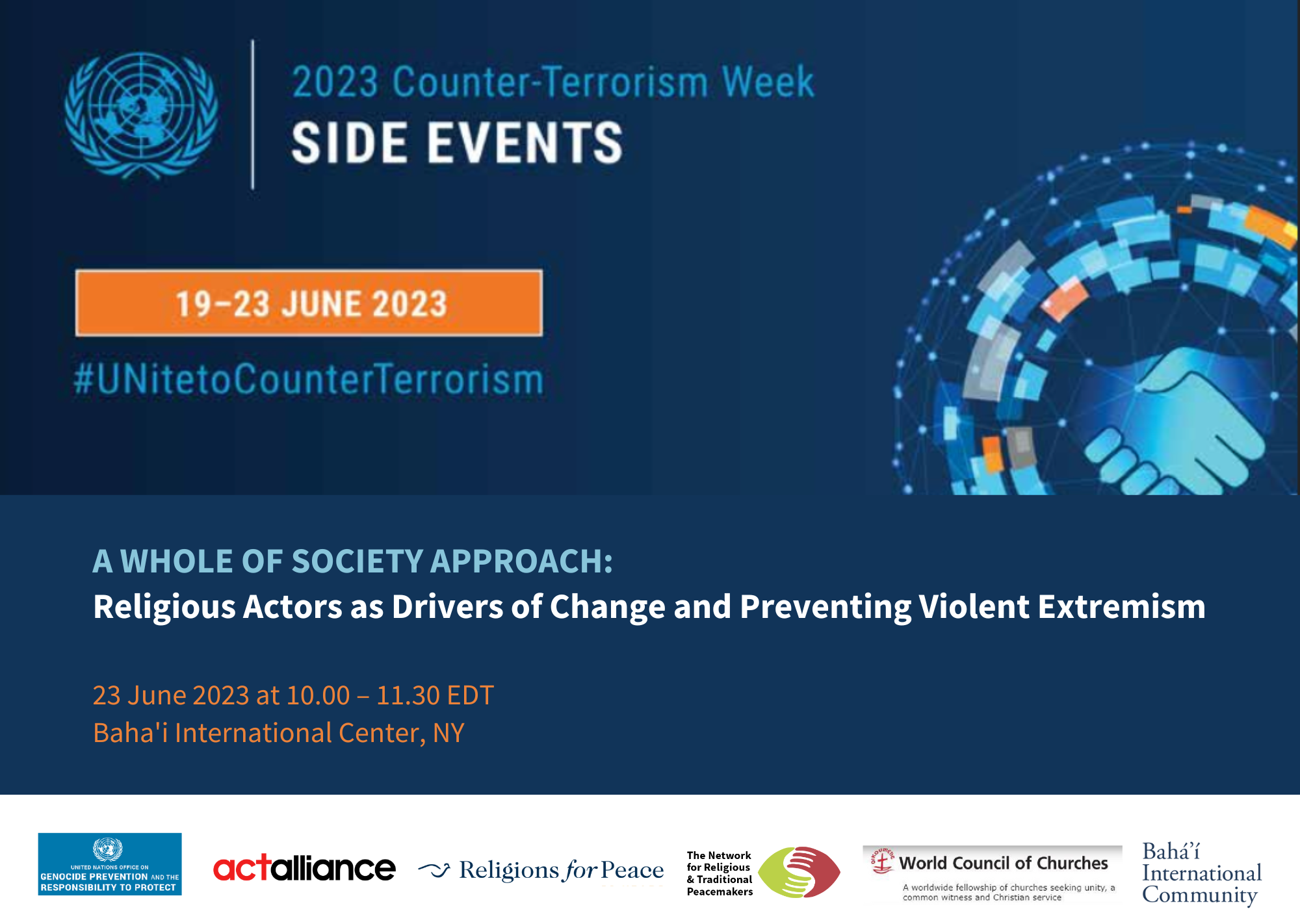 2023 un counter terrorism week side event - Peacemakers Network