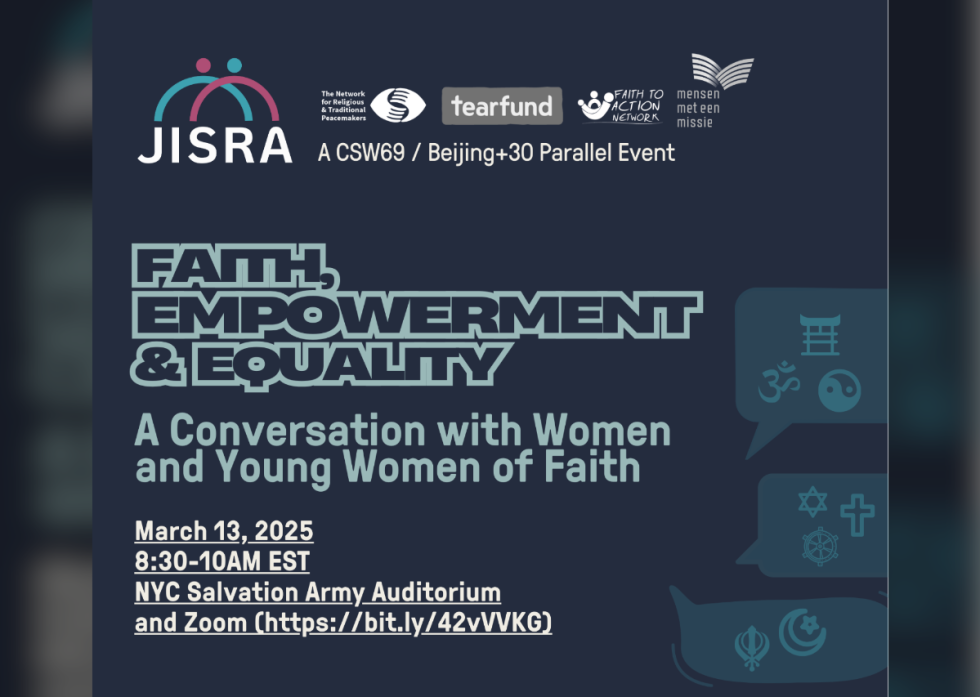 69th Commission on the Status of Women: Network Member and Supporter-Sponsored Events ...